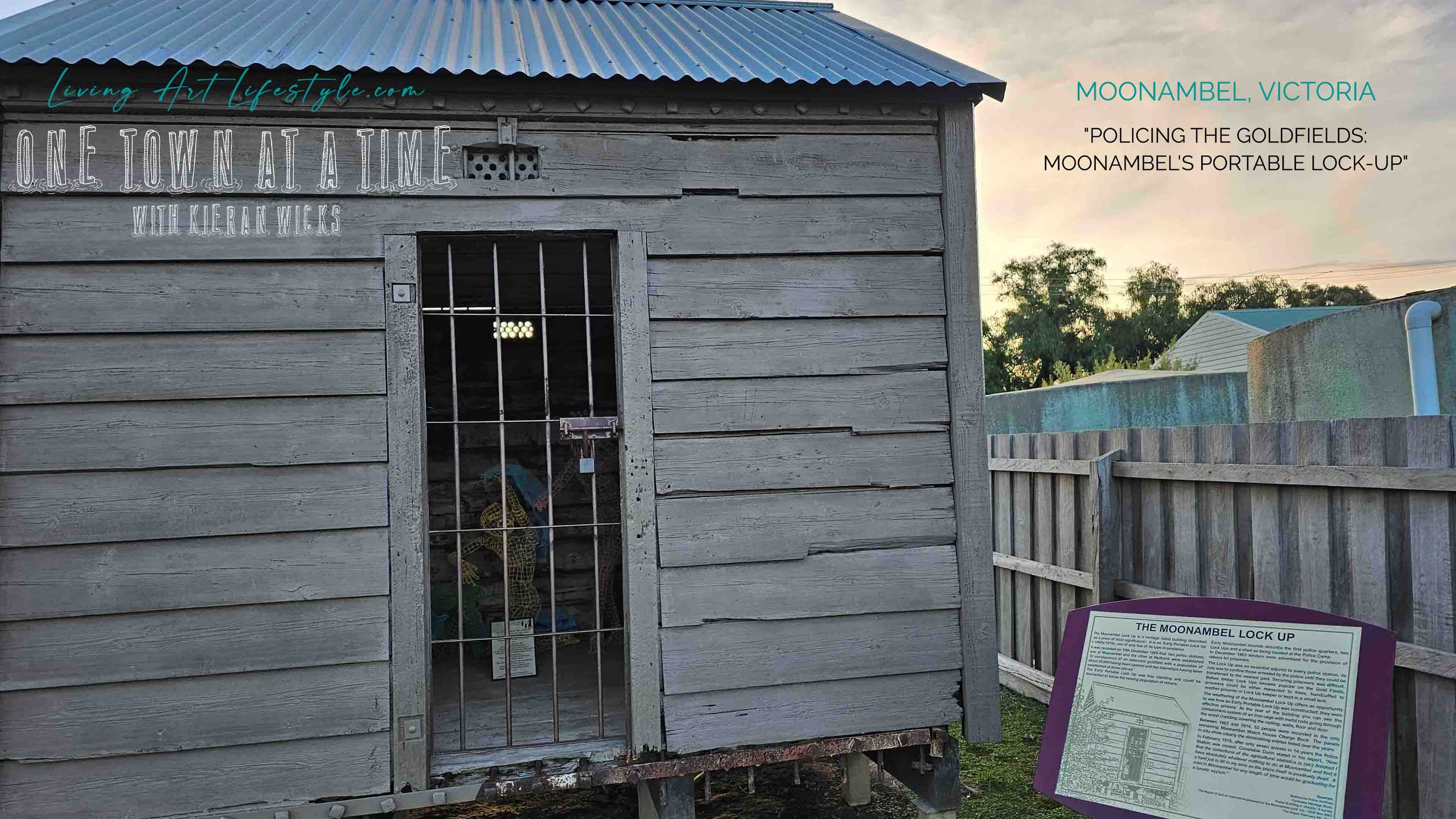 "Policing the Goldfields: Moonambel's Portable Lock-up" – KIERAN WICKS